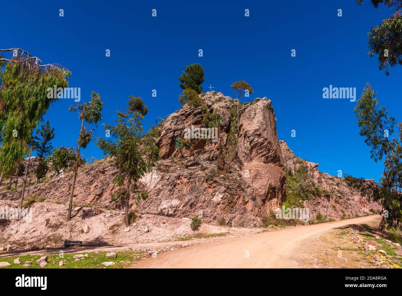 Stone chapel of Chataquila, Departemento de Chuquisaca, Andean ...