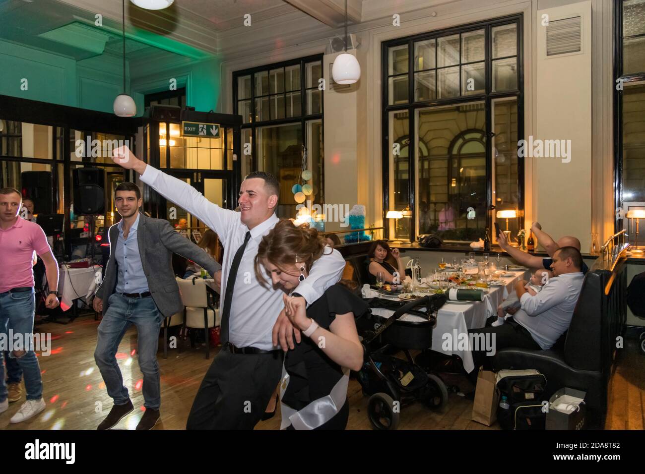 Beautiful young dancing couple hi-res stock photography and images - Alamy