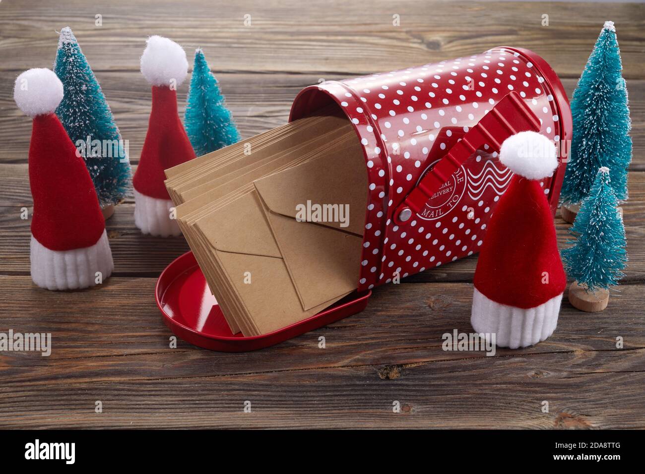 Santa post box hi-res stock photography and images - Alamy