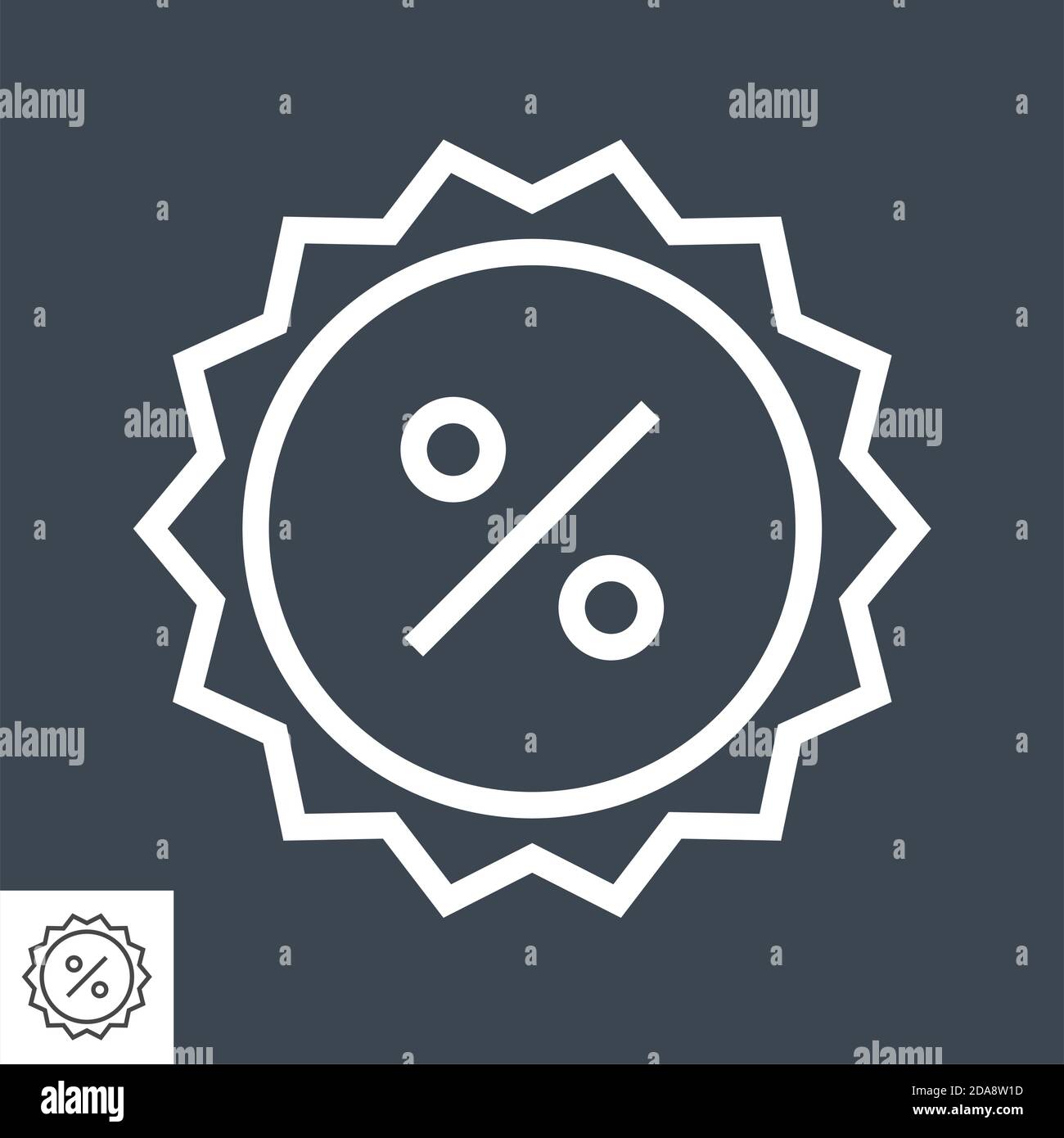 Black discount percent tag icon Stock Vector Images - Alamy