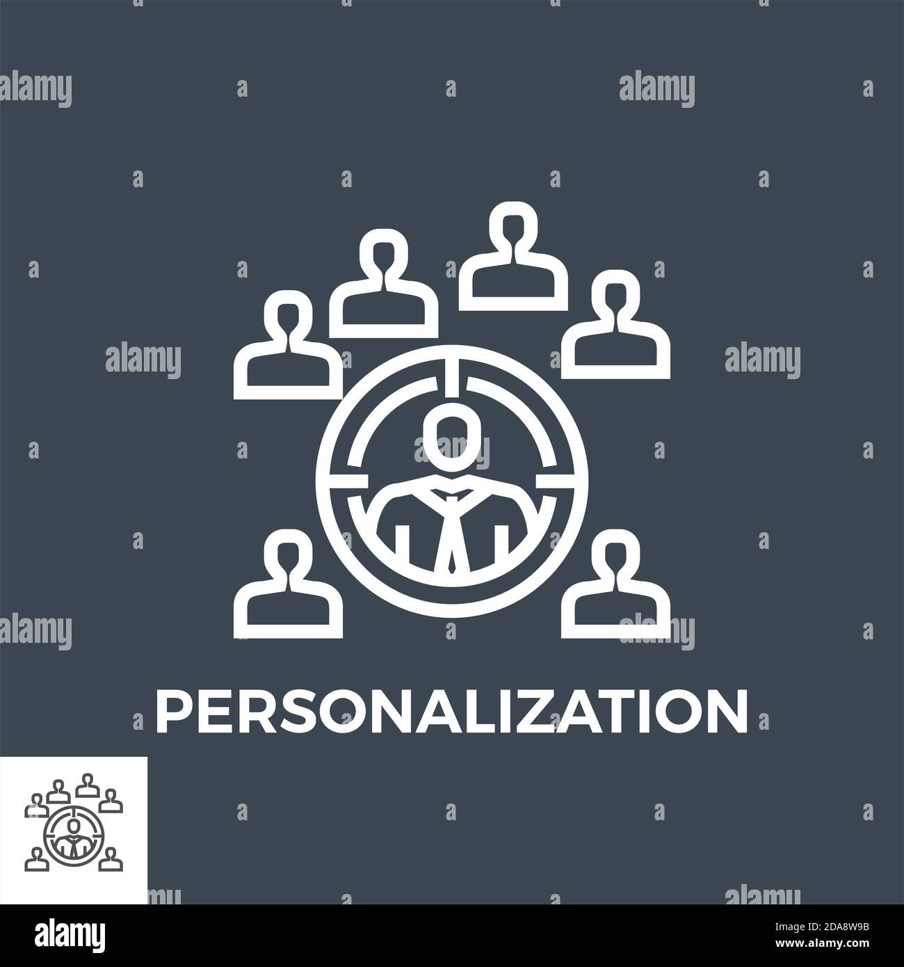App personalization Stock Vector Images - Alamy