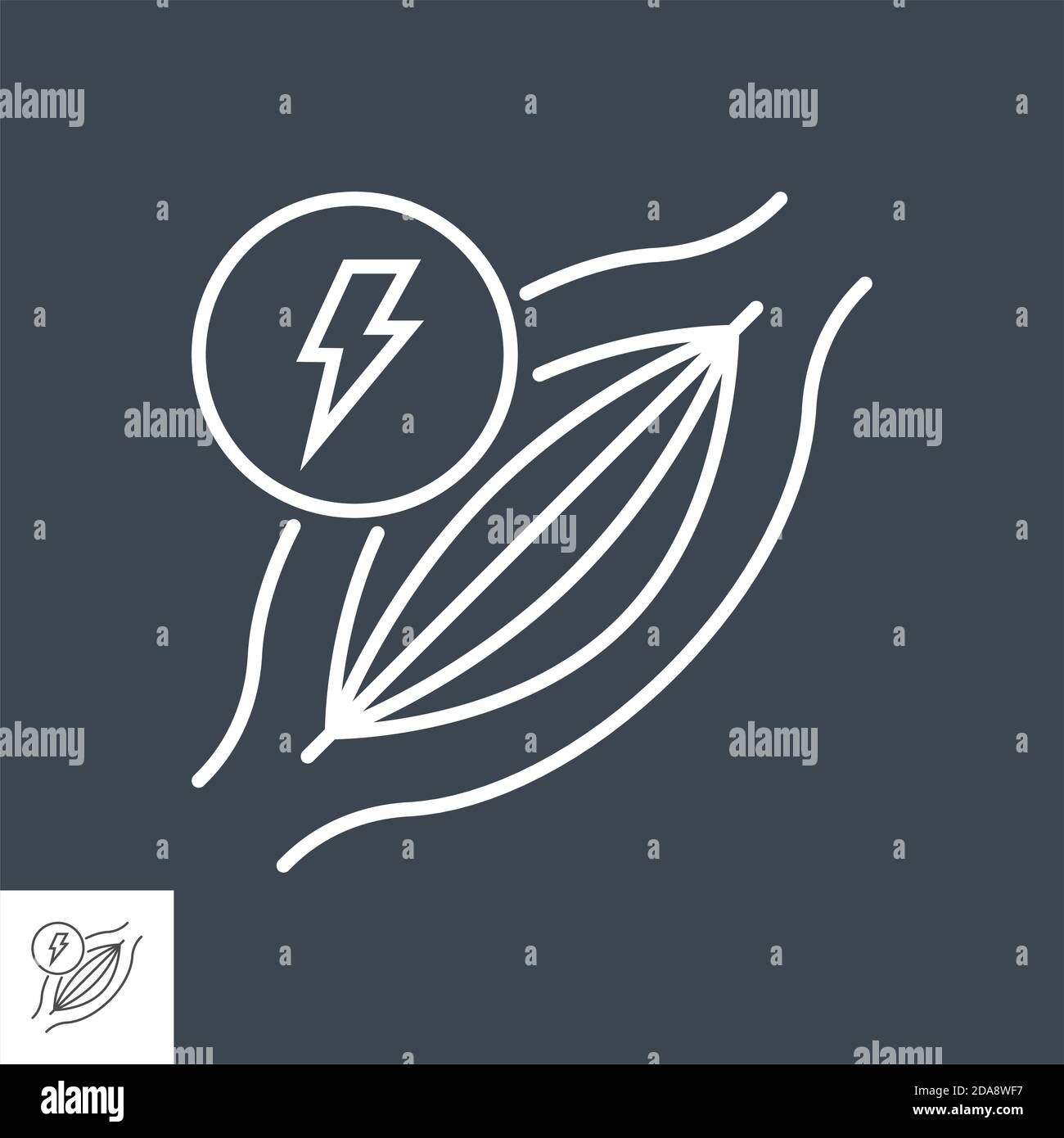Muscle pain related vector thin line icon Stock Vector Image & Art - Alamy