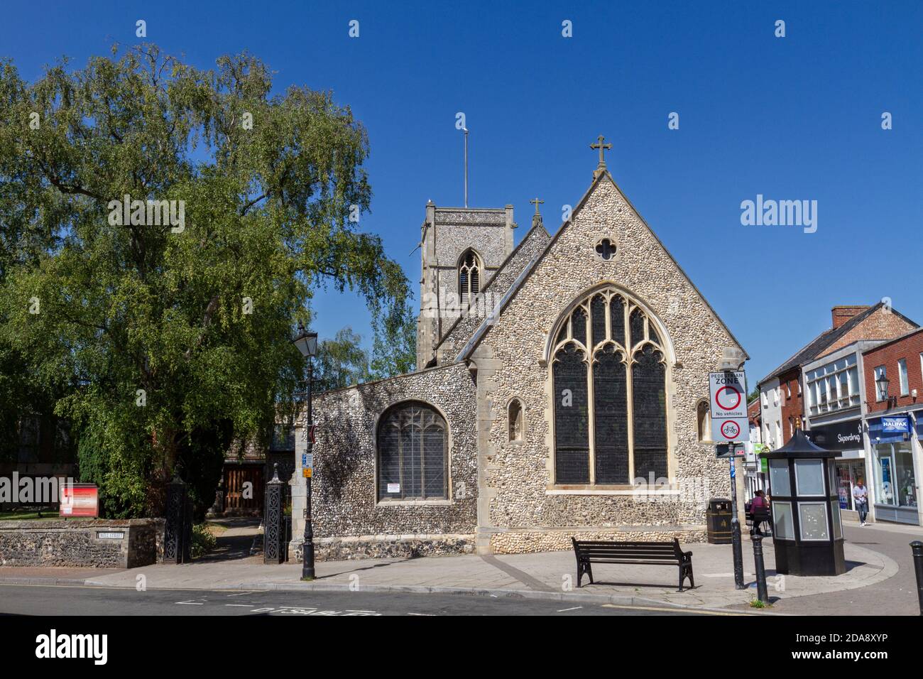 St Cuthbert's church in Thetford, Norfolk, UK Stock Photo - Alamy