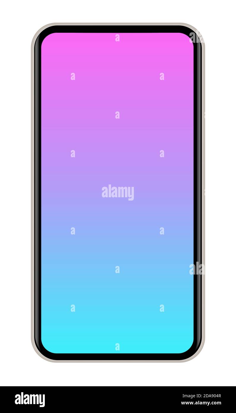 Abstract Mobile Phone illustration Stock Photo - Alamy