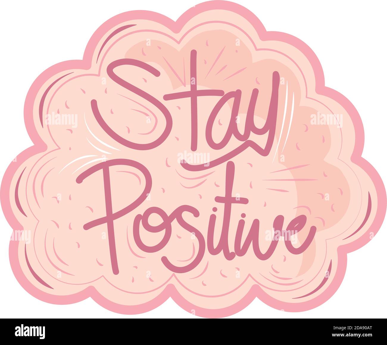 new normal, stay positive motivation, after coronavirus covid 19 vector ...