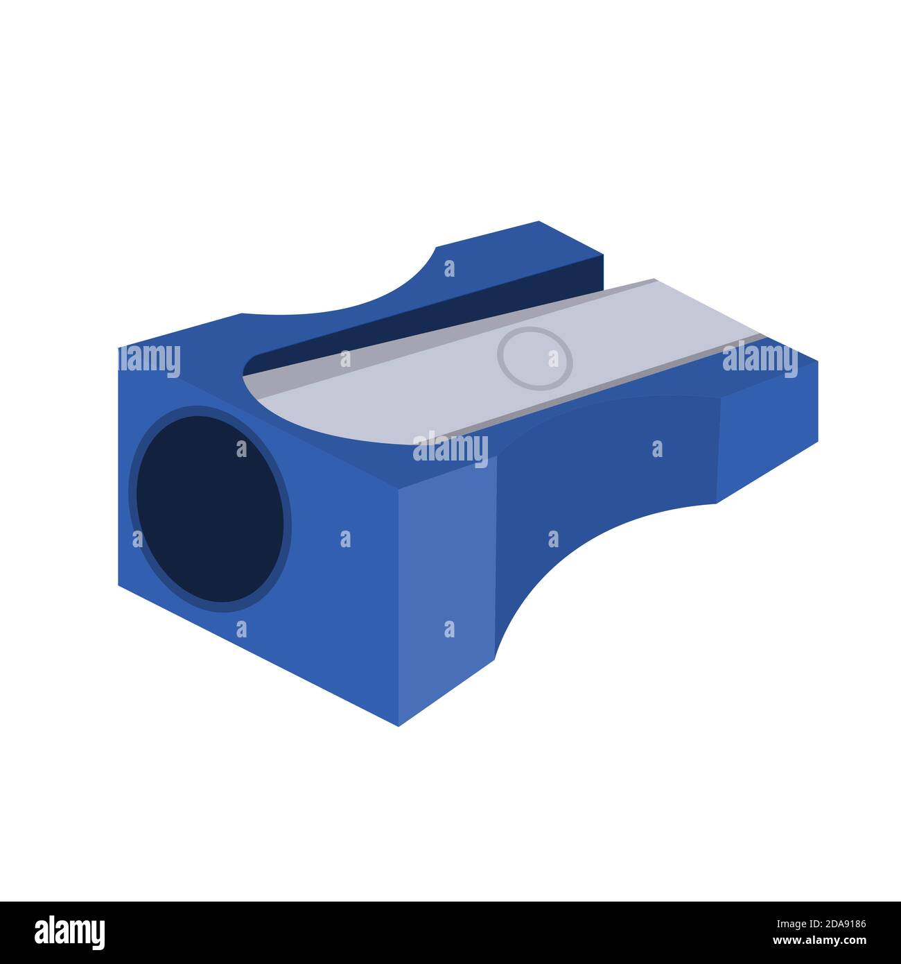 Pencil sharpener icon on white background. Illustration Stock Photo - Alamy