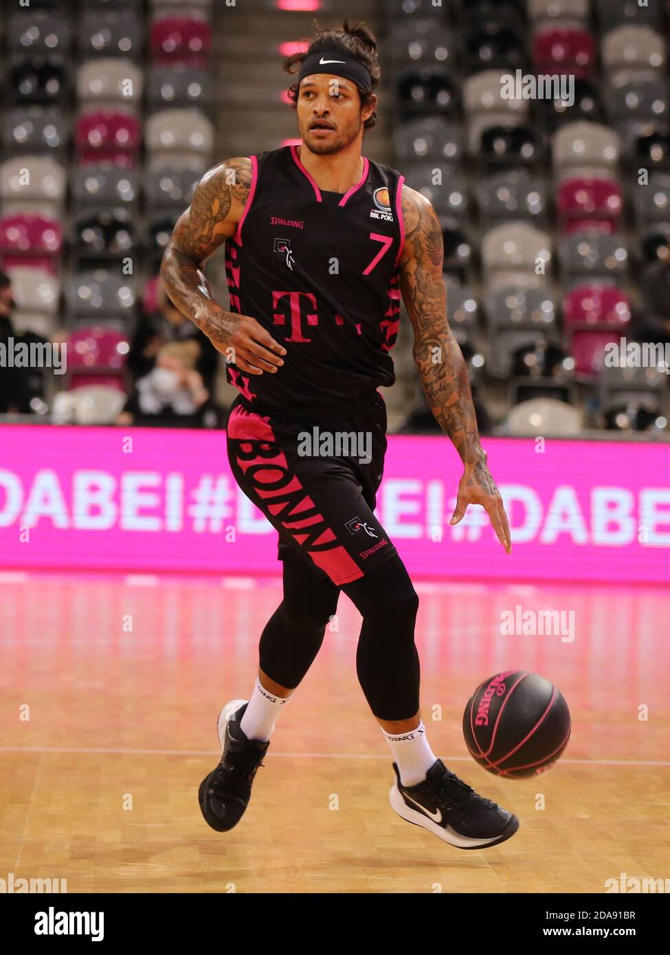 Bonn, Germany. 10th Nov, 2020. Telekom Dome, Basketball, MagentaSport ...