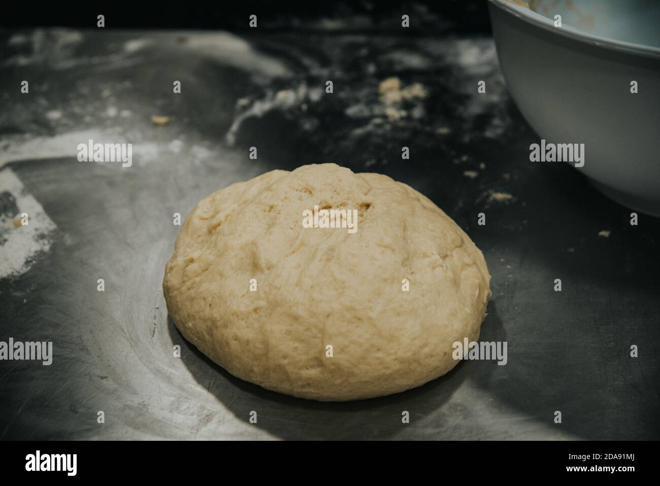 homemade dough prepared to make a cake Stock Photo - Alamy