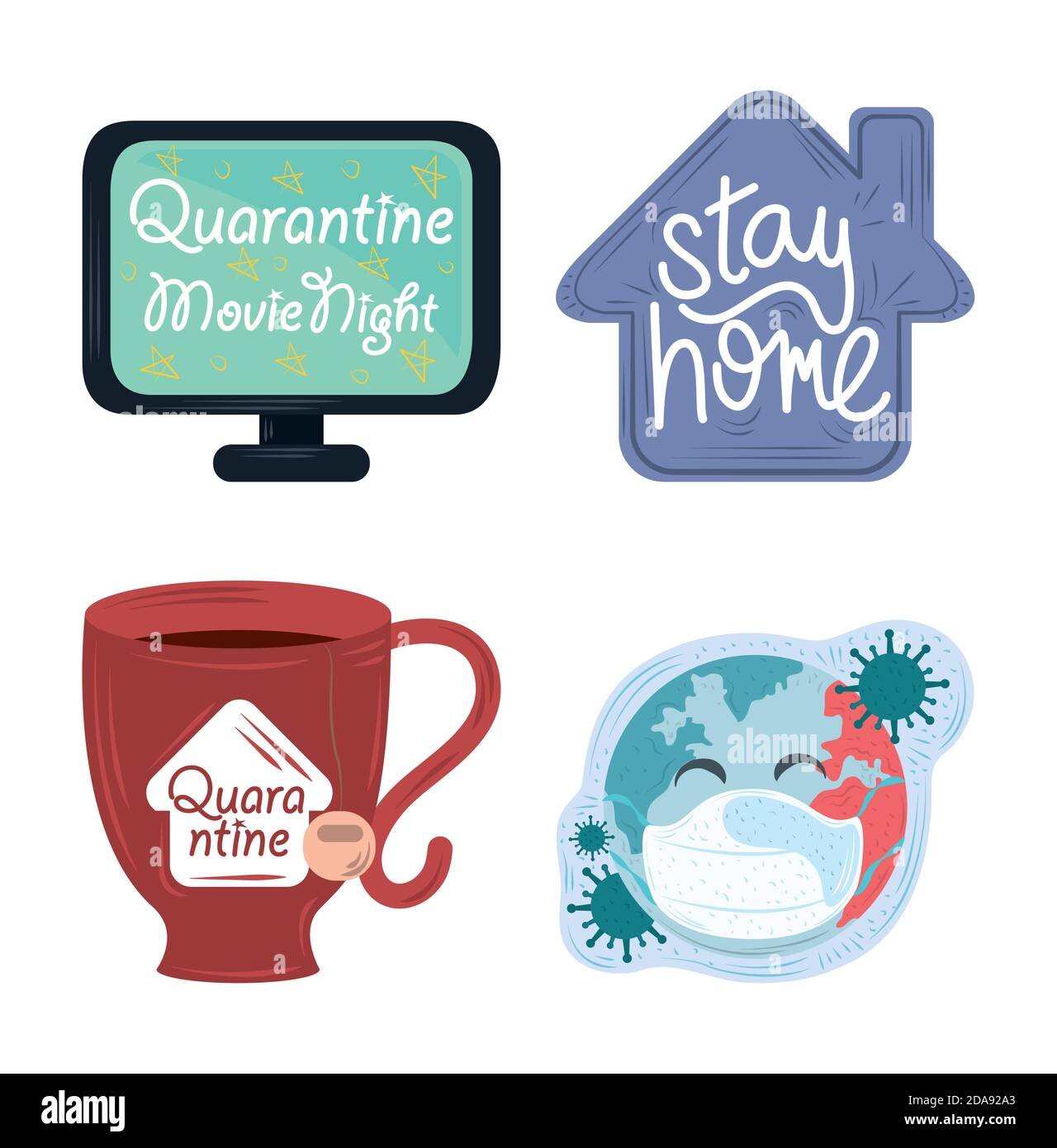 new normal, after coronavirus covid 19 stay home, quarantine, movie ...