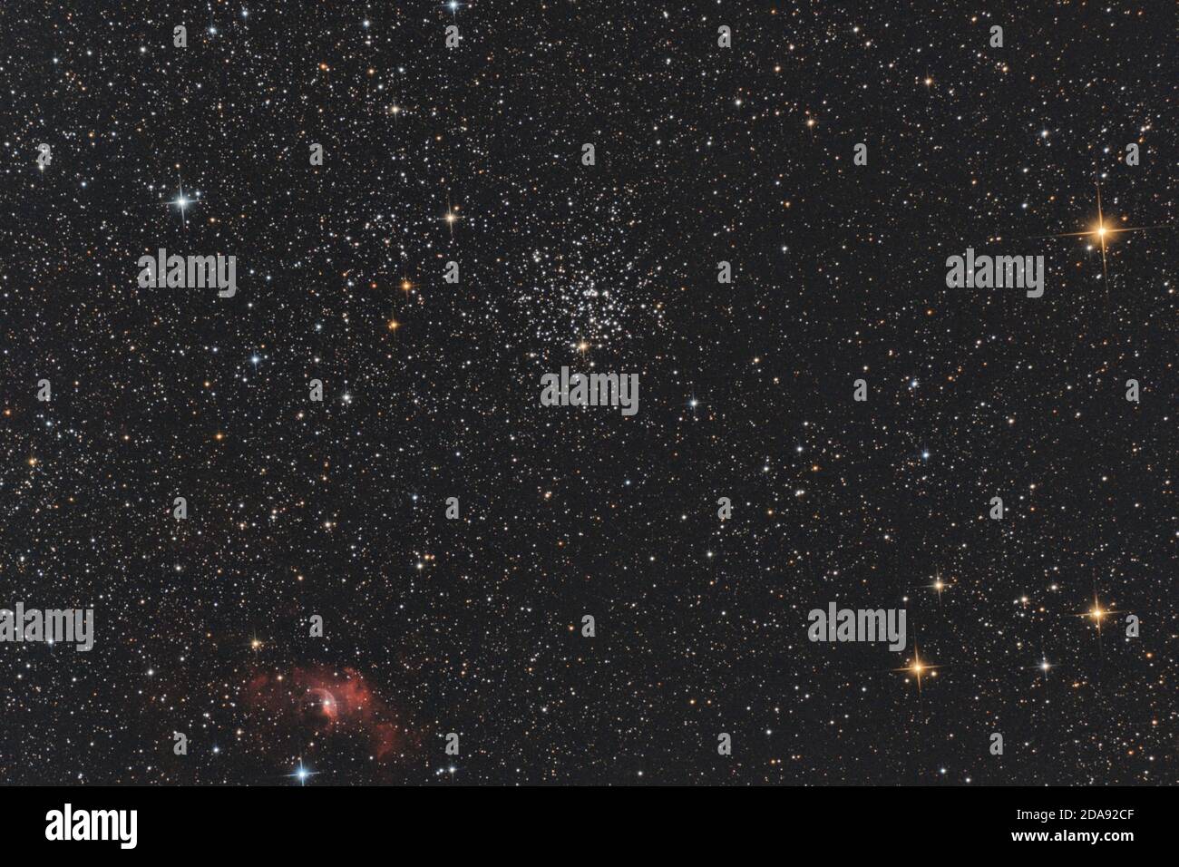 Bubble Nebula Open Star Cluster High Resolution Stock Photography and Images - Alamy