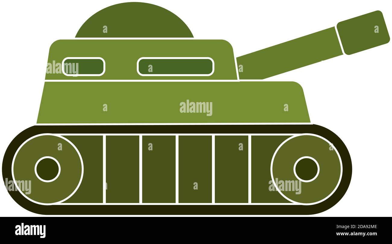 Isolated tank soldier gun war icon- Vector Stock Vector Image & Art - Alamy