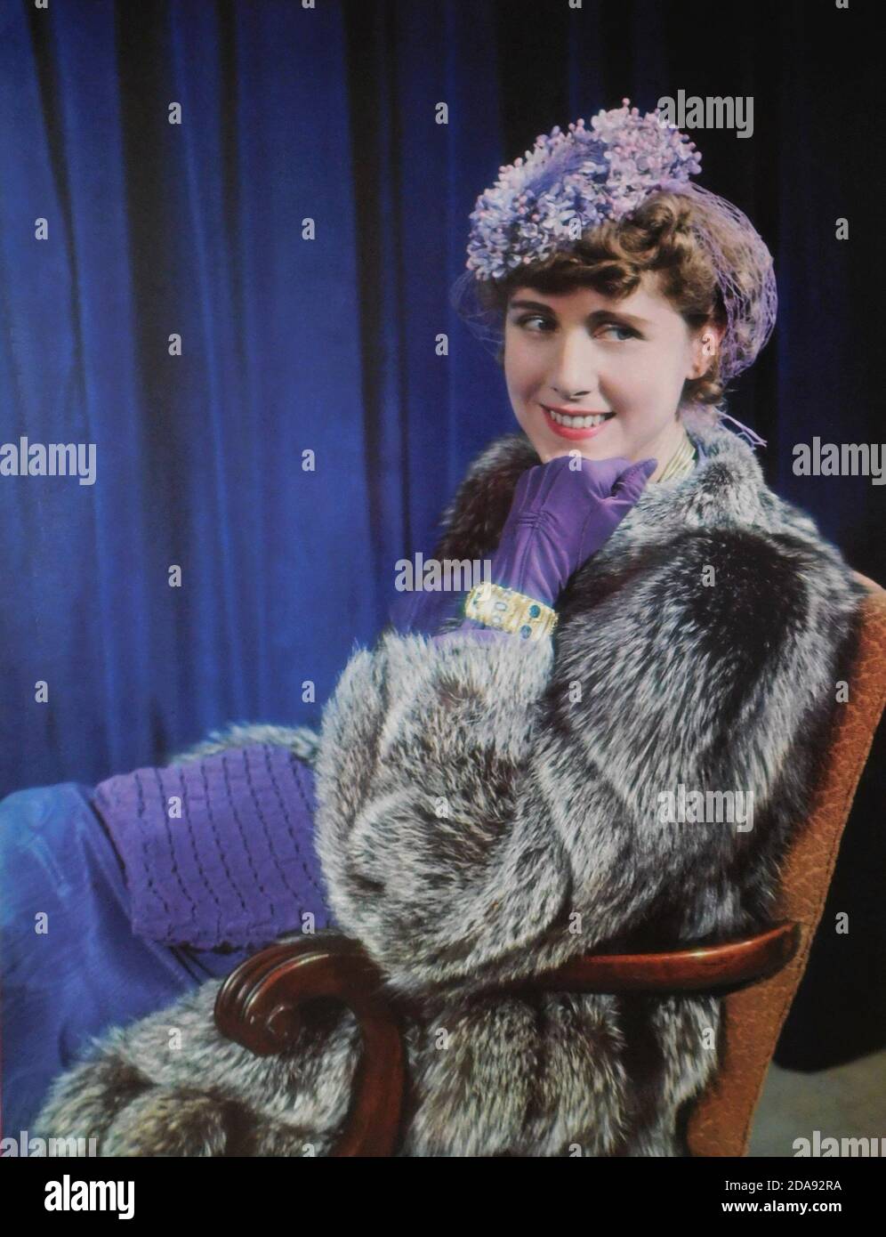 CLARE BOOTH LUCE American actress and author circa 1941 Portrait in the ...