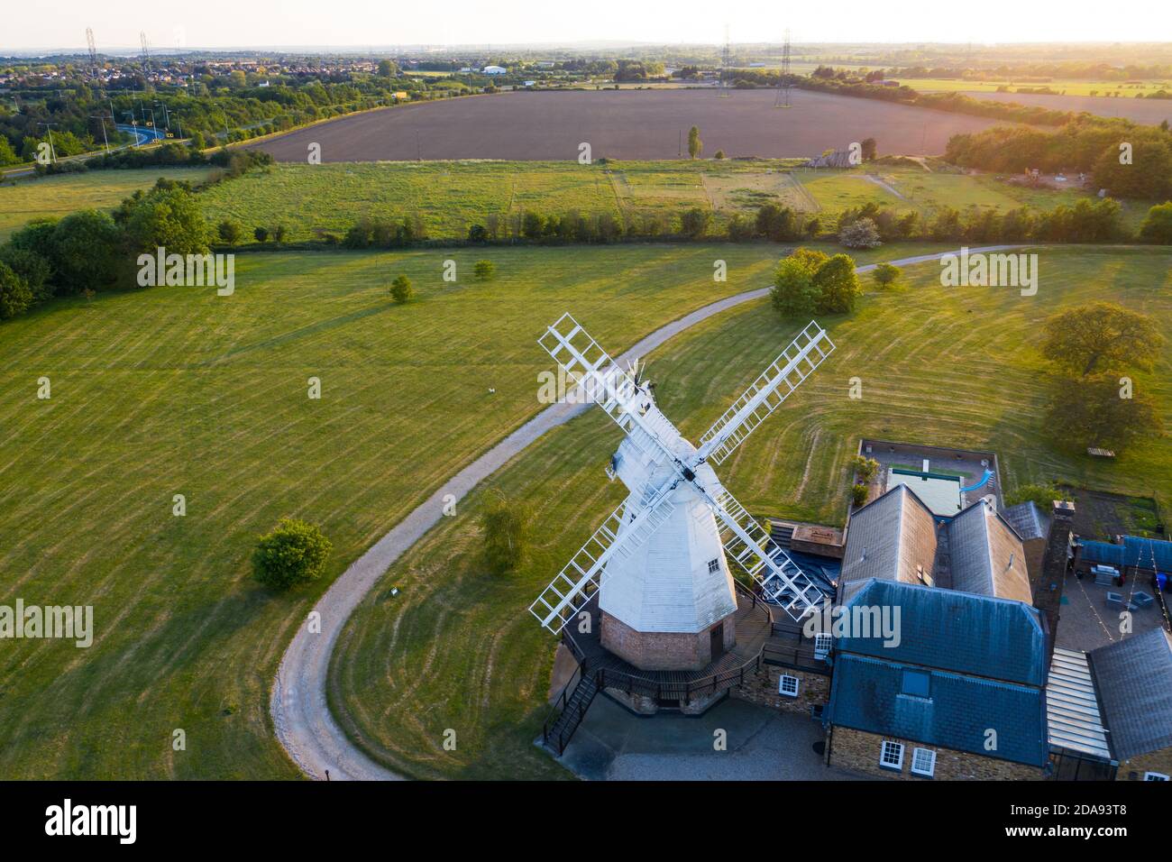17th century english windmill hi-res stock photography and images - Alamy
