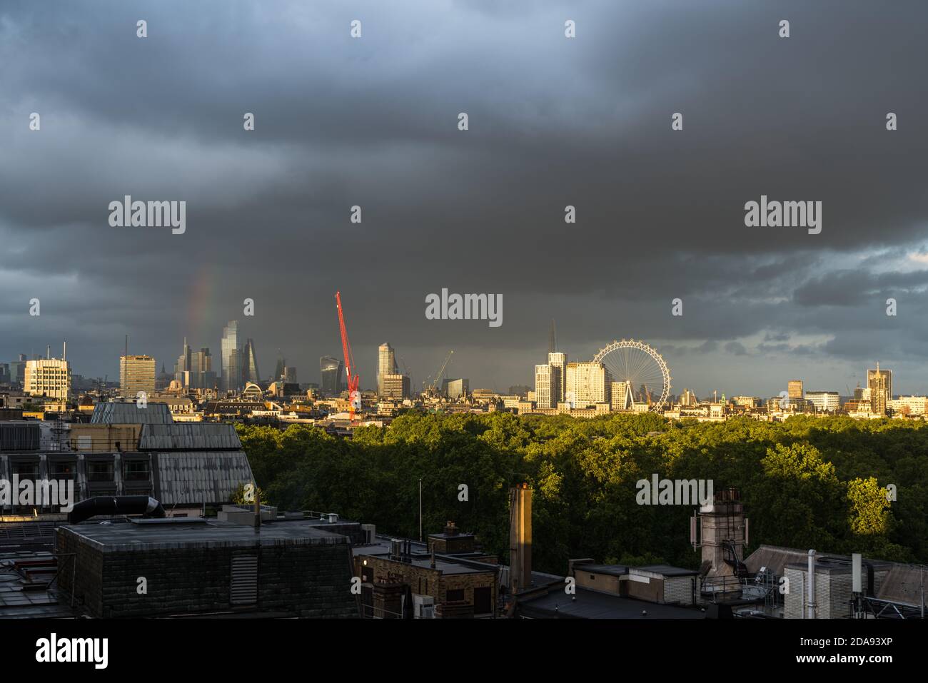 Drone sunrise sky london hi-res stock photography and images - Alamy