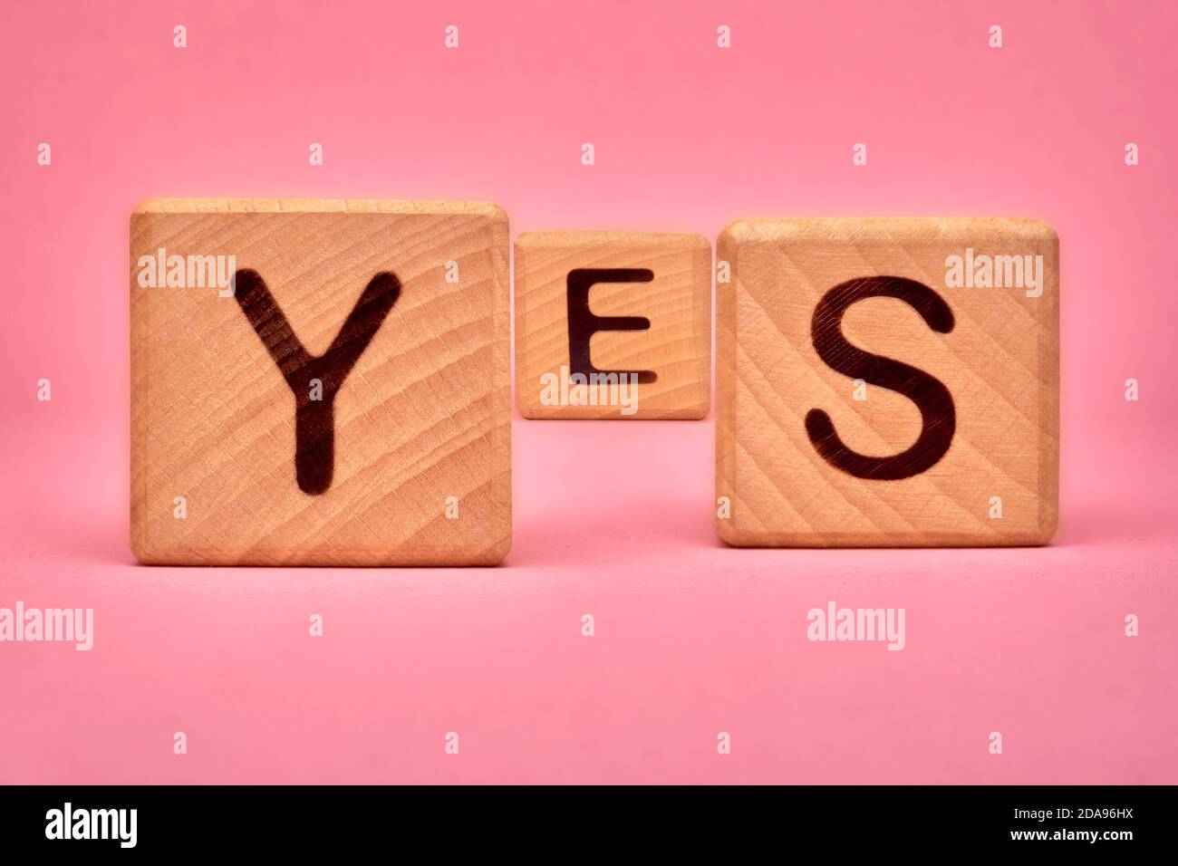Yes word hi-res stock photography and images - Alamy