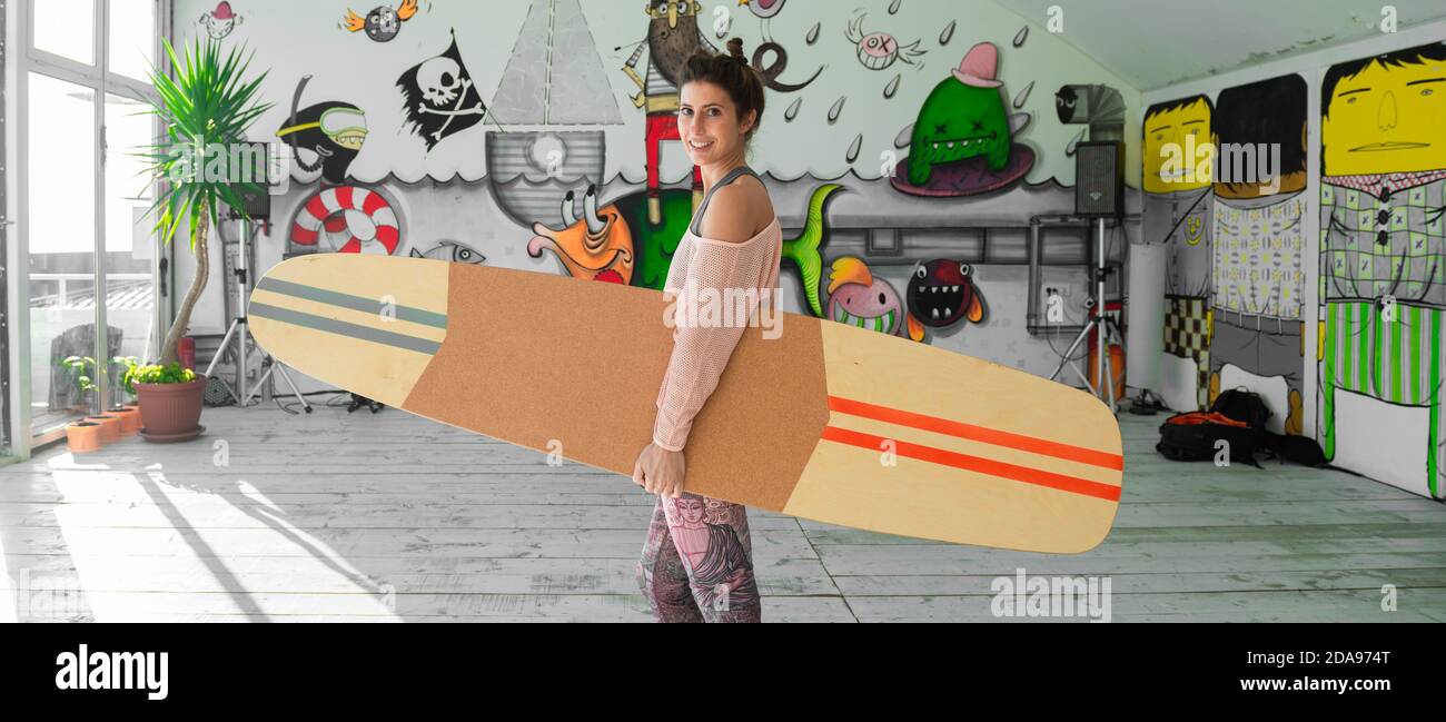 Woman sup hi-res stock photography and images - Alamy