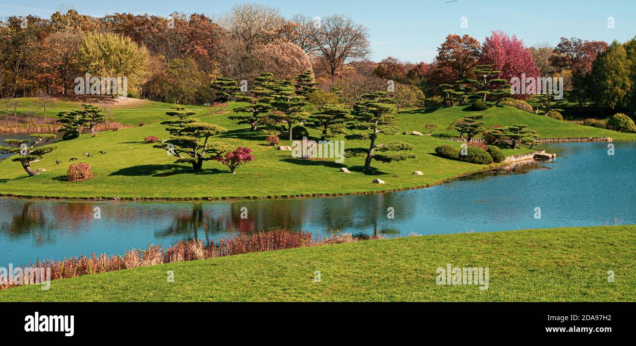 Chicago Botanic Garden Stock Photo - Alamy