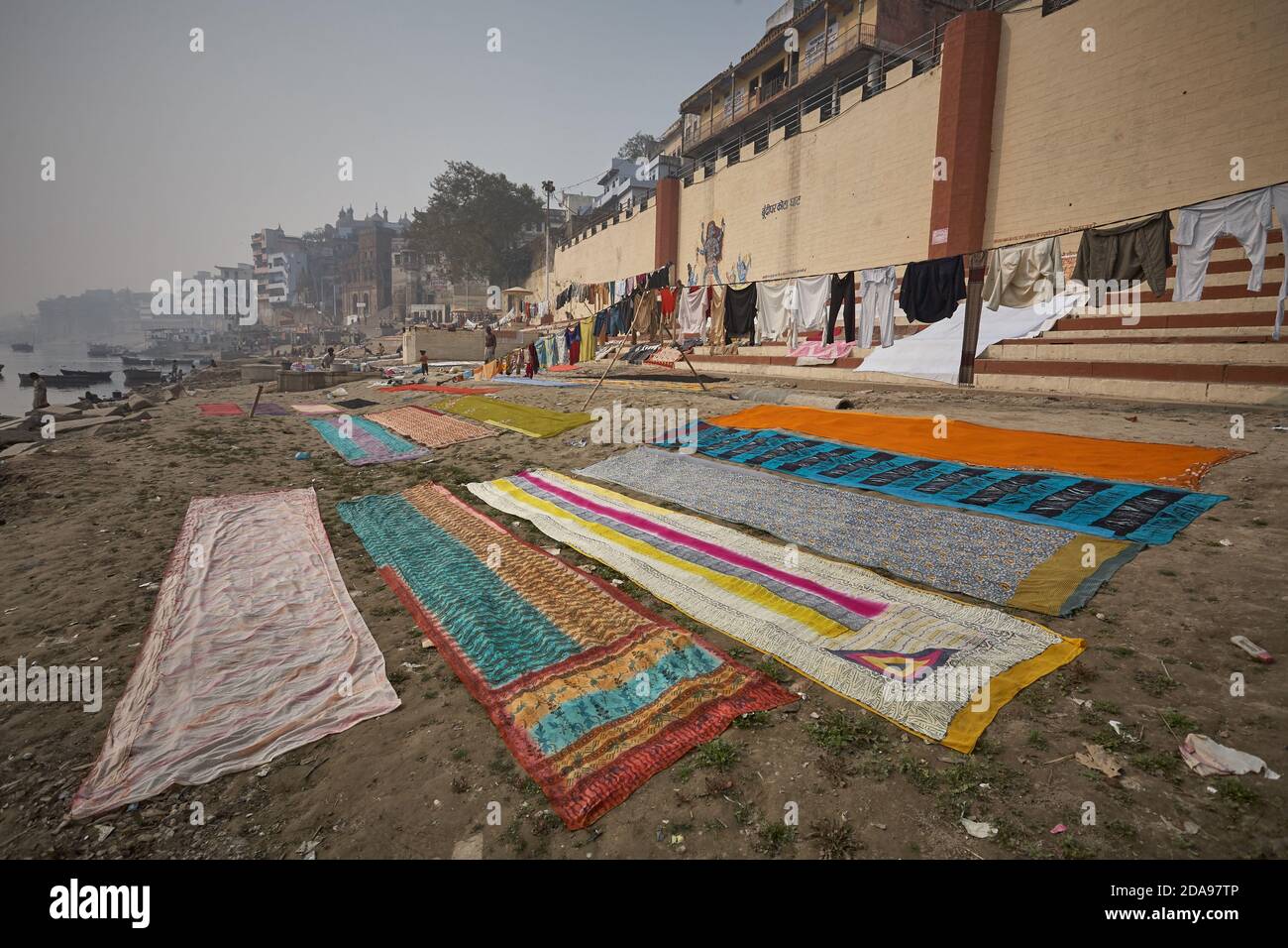 Drying clothes on ground hi-res stock photography and images - Alamy