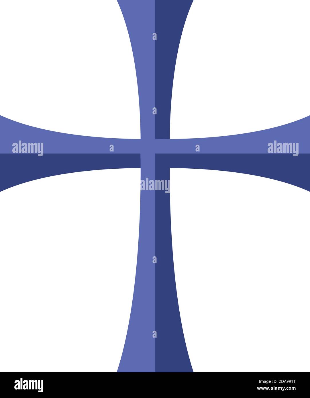 cross metal religious sign icon vector illustration design Stock Vector ...