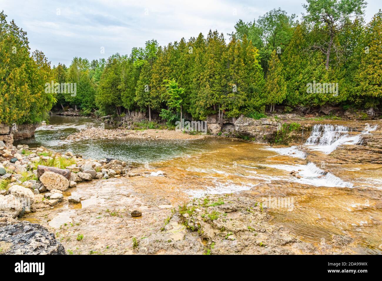 McGowan Falls Conservation area Durham Ontario Canada Stock Photo - Alamy