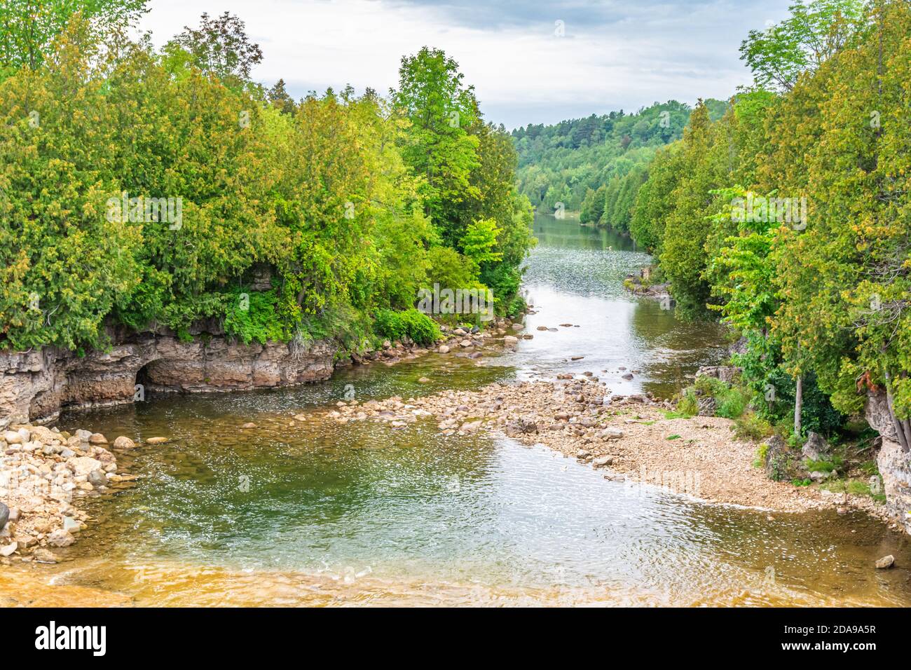 McGowan Falls Conservation area Durham Ontario Canada Stock Photo - Alamy