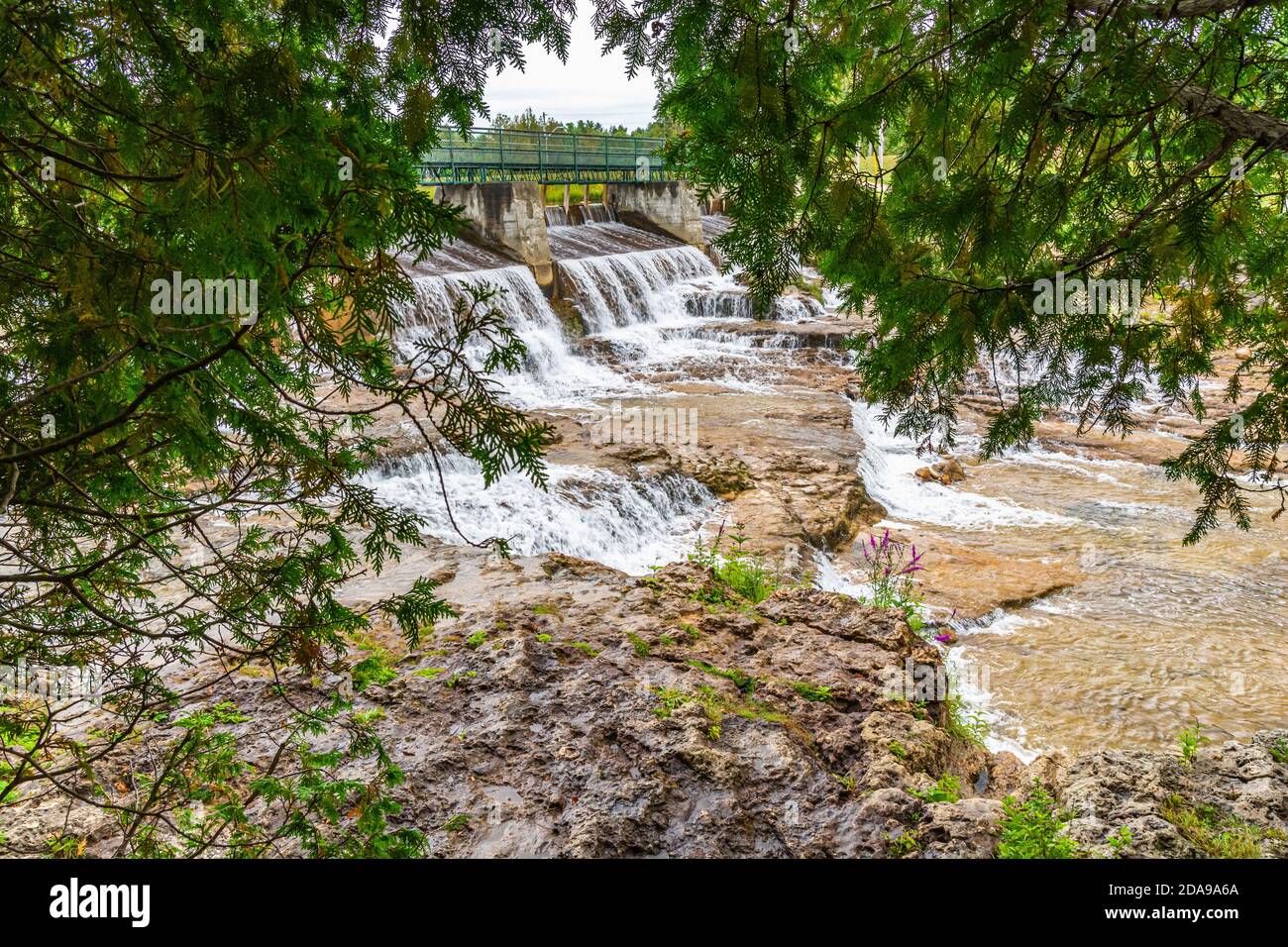 McGowan Falls Conservation area Durham Ontario Canada Stock Photo - Alamy