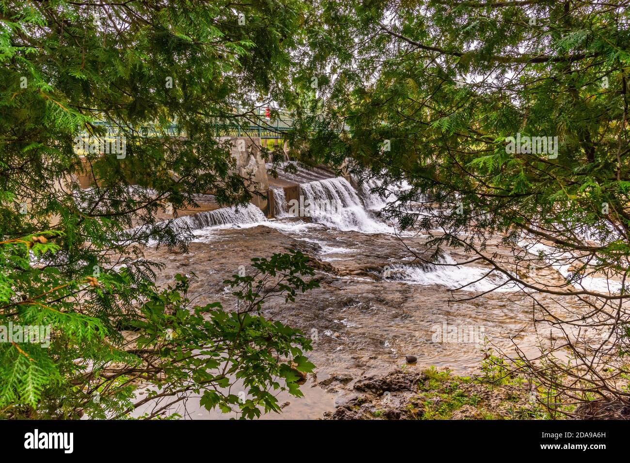 McGowan Falls Conservation area Durham Ontario Canada Stock Photo - Alamy