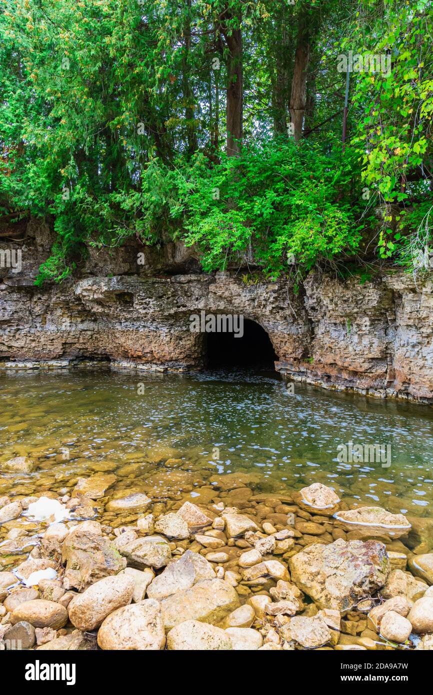 McGowan Falls Conservation area Durham Ontario Canada Stock Photo - Alamy
