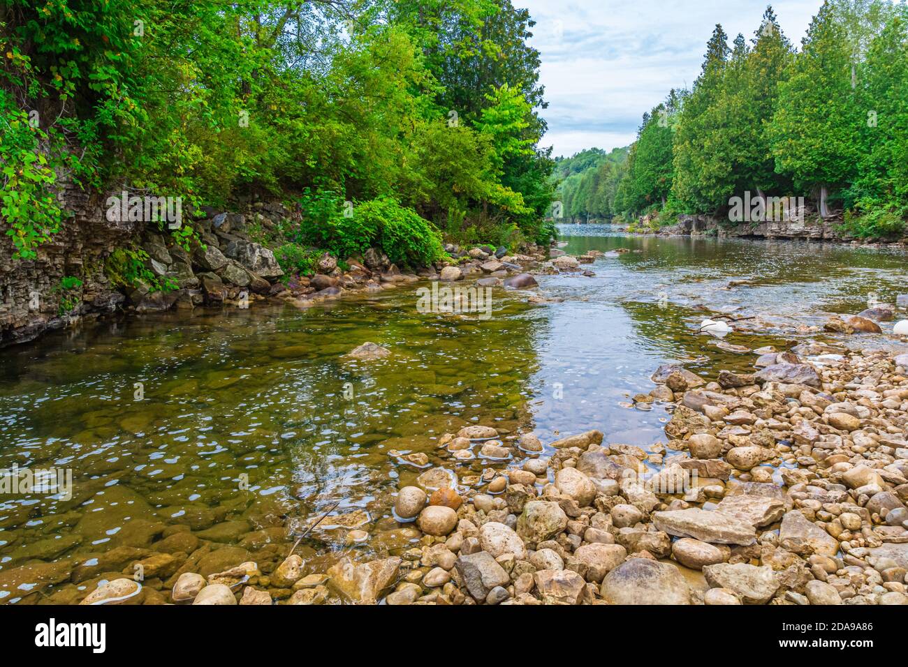 McGowan Falls Conservation area Durham Ontario Canada Stock Photo - Alamy