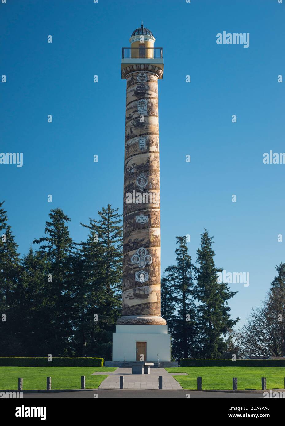 The Astoria Column Stock Photo - Alamy