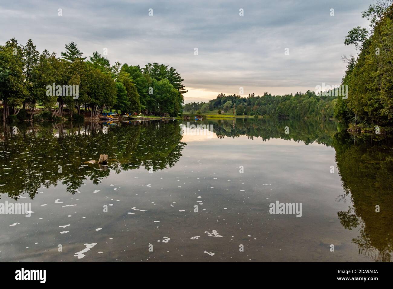 McGowan Falls Conservation area Durham Ontario Canada Stock Photo - Alamy