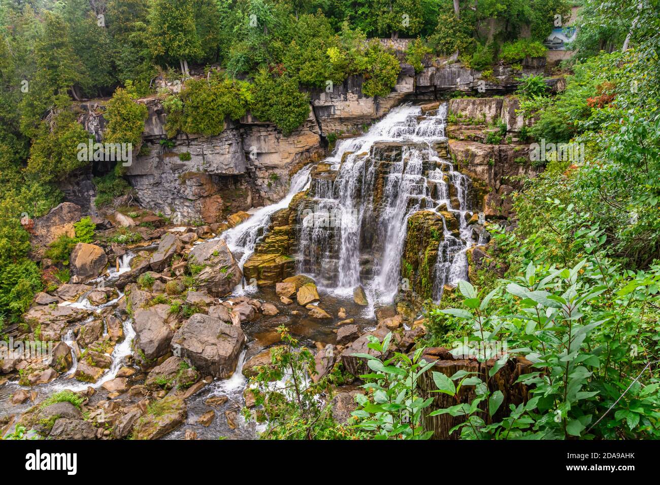 Inglis Falls Owensound Ontario Canada Stock Photo - Alamy