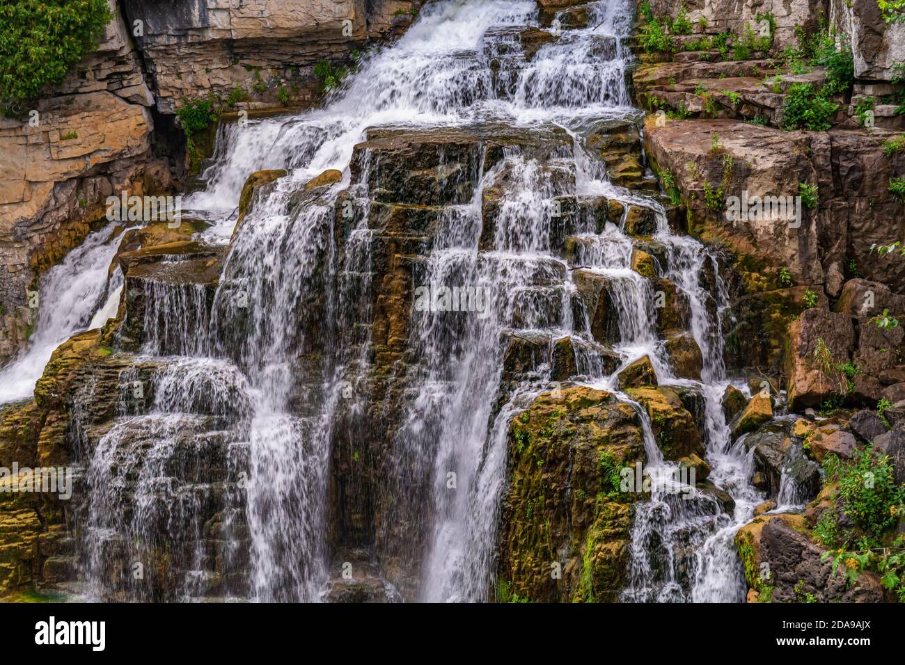 Inglis Falls Owensound Ontario Canada Stock Photo - Alamy