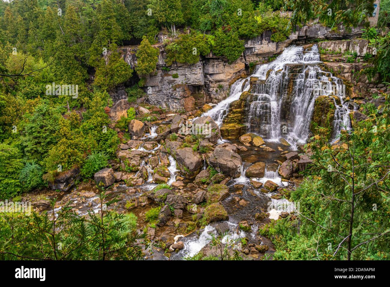 Inglis Falls Owensound Ontario Canada Stock Photo - Alamy