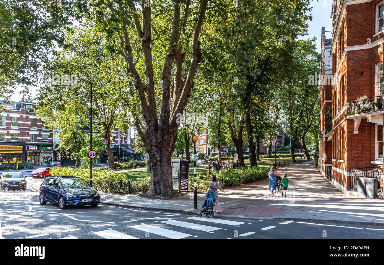 West End Green, West Hampstead, London, England, UK Stock Photo - Alamy