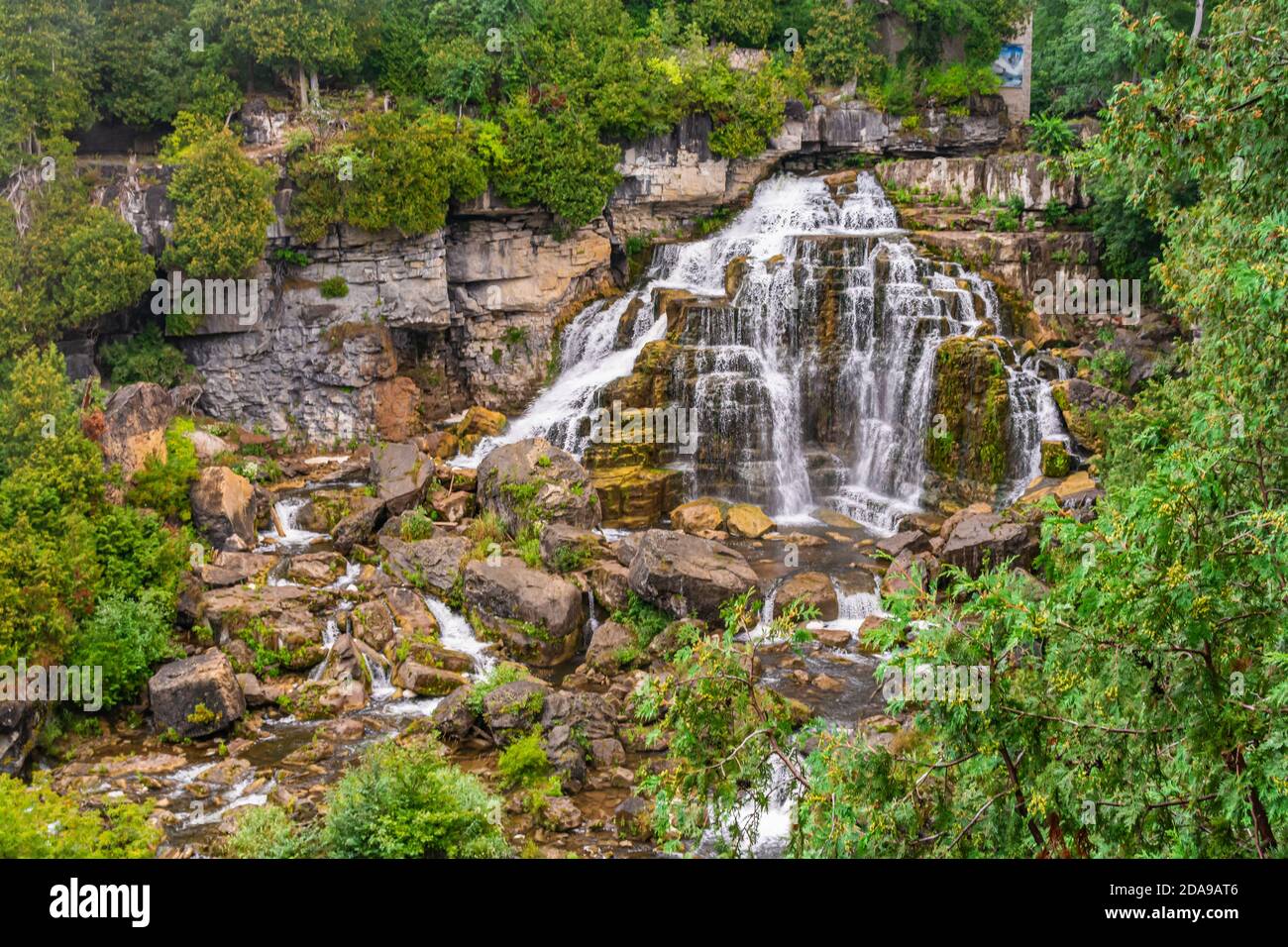 Inglis Falls Owensound Ontario Canada Stock Photo - Alamy