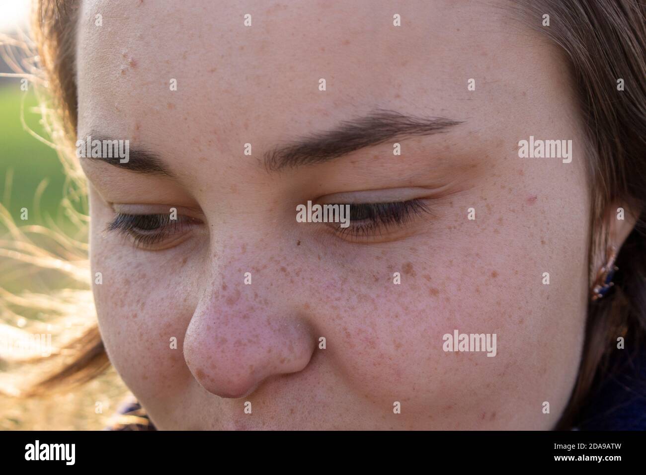 Face without makeup hi-res stock photography and images - Alamy