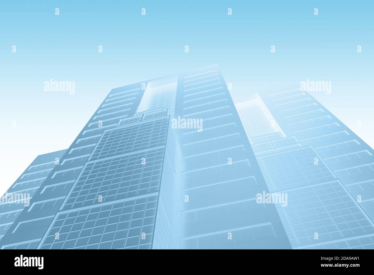 Simple skyscraper bottom view hi-res stock photography and images - Alamy