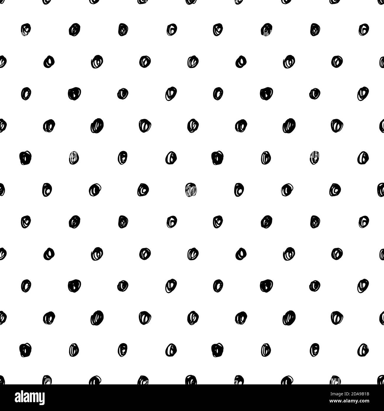 Black polka dot Stock Vector Images - Alamy