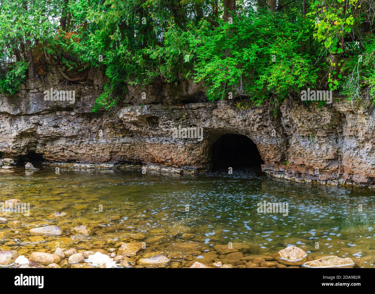 McGowan Falls Conservation area Durham Ontario Canada Stock Photo - Alamy