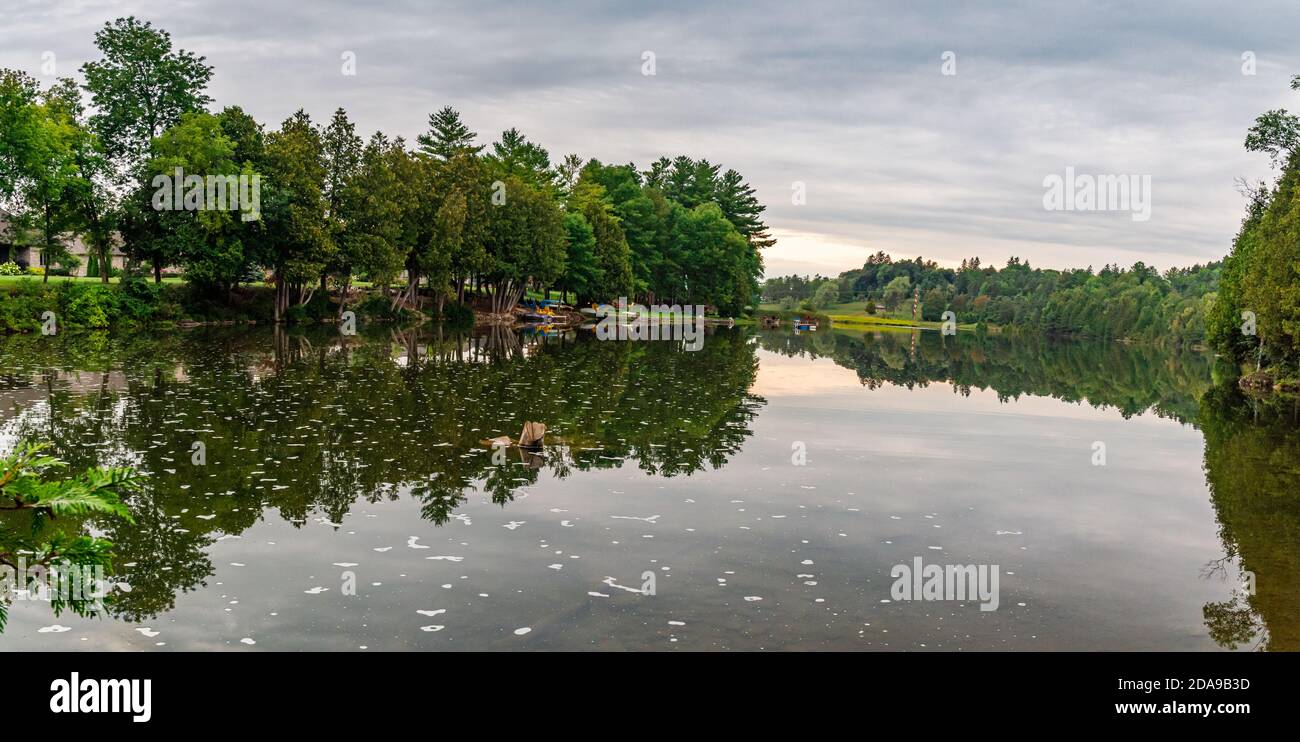 McGowan Falls Conservation area Durham Ontario Canada Stock Photo - Alamy
