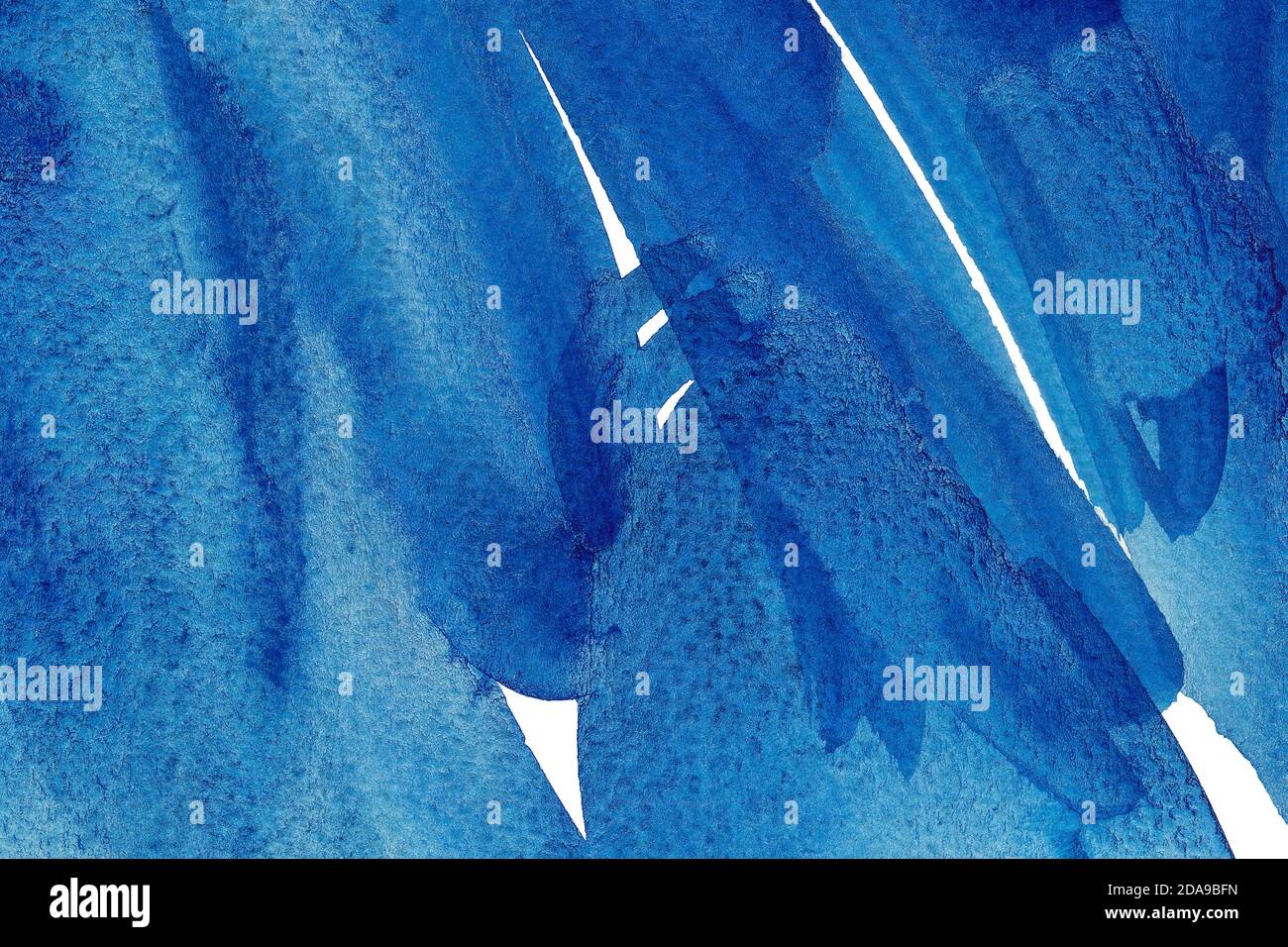Light blue splash watercolor texture background Stock Photo - Alamy