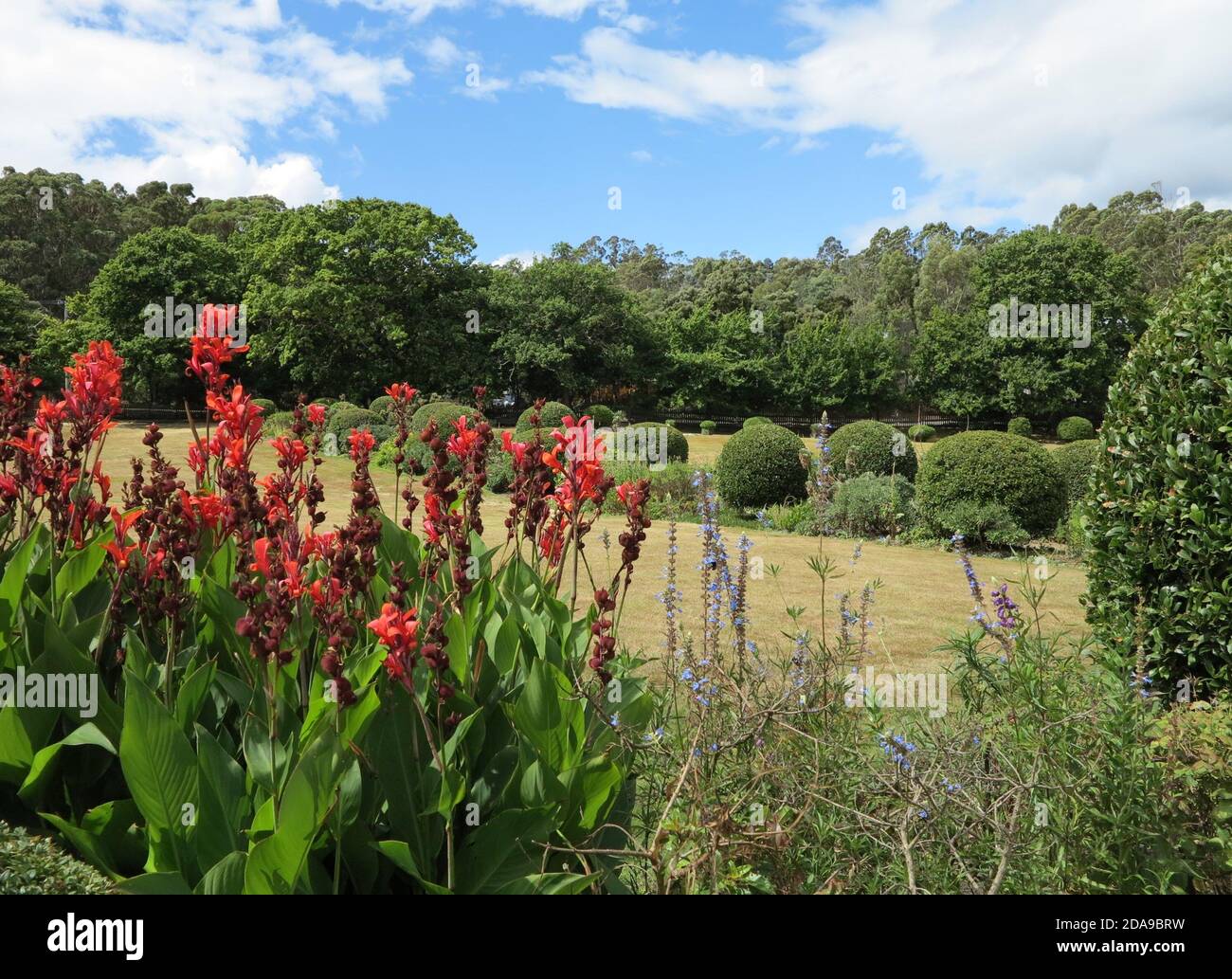 Garden, Port Arthur, Tasmania, Australia Stock Photo - Alamy