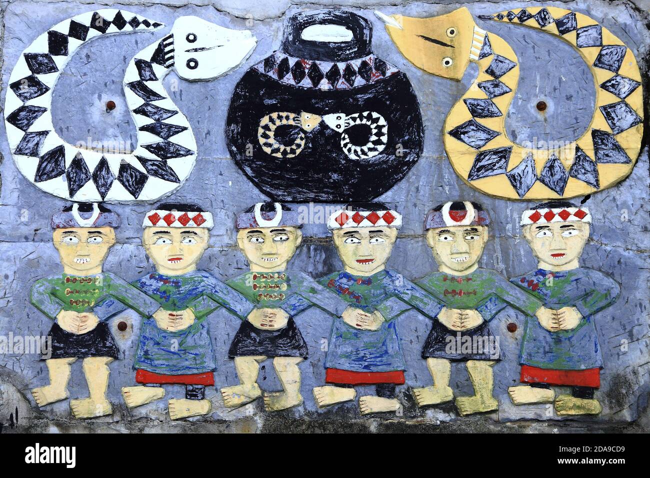 Paiwan stone engraving of aborigines of taiwan hi-res stock photography ...