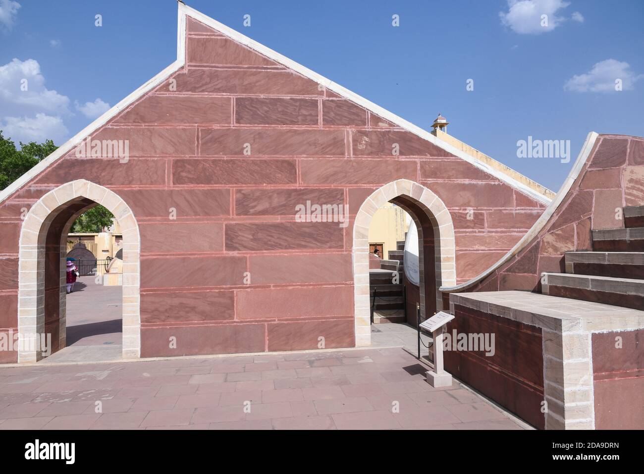 Indian Rajasthan Jantar Mantar Jaipur monuments. world's largest stone ...