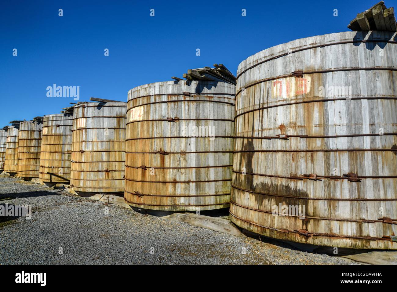 Old traditional large barrel hi-res stock photography and images - Alamy