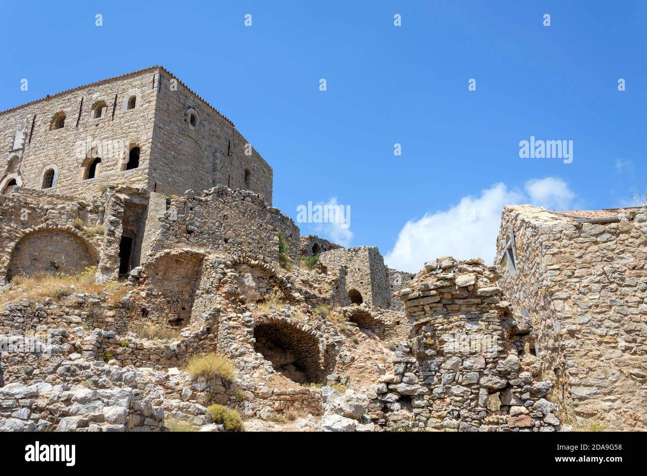 Anavatos village chios island greece hi-res stock photography and ...