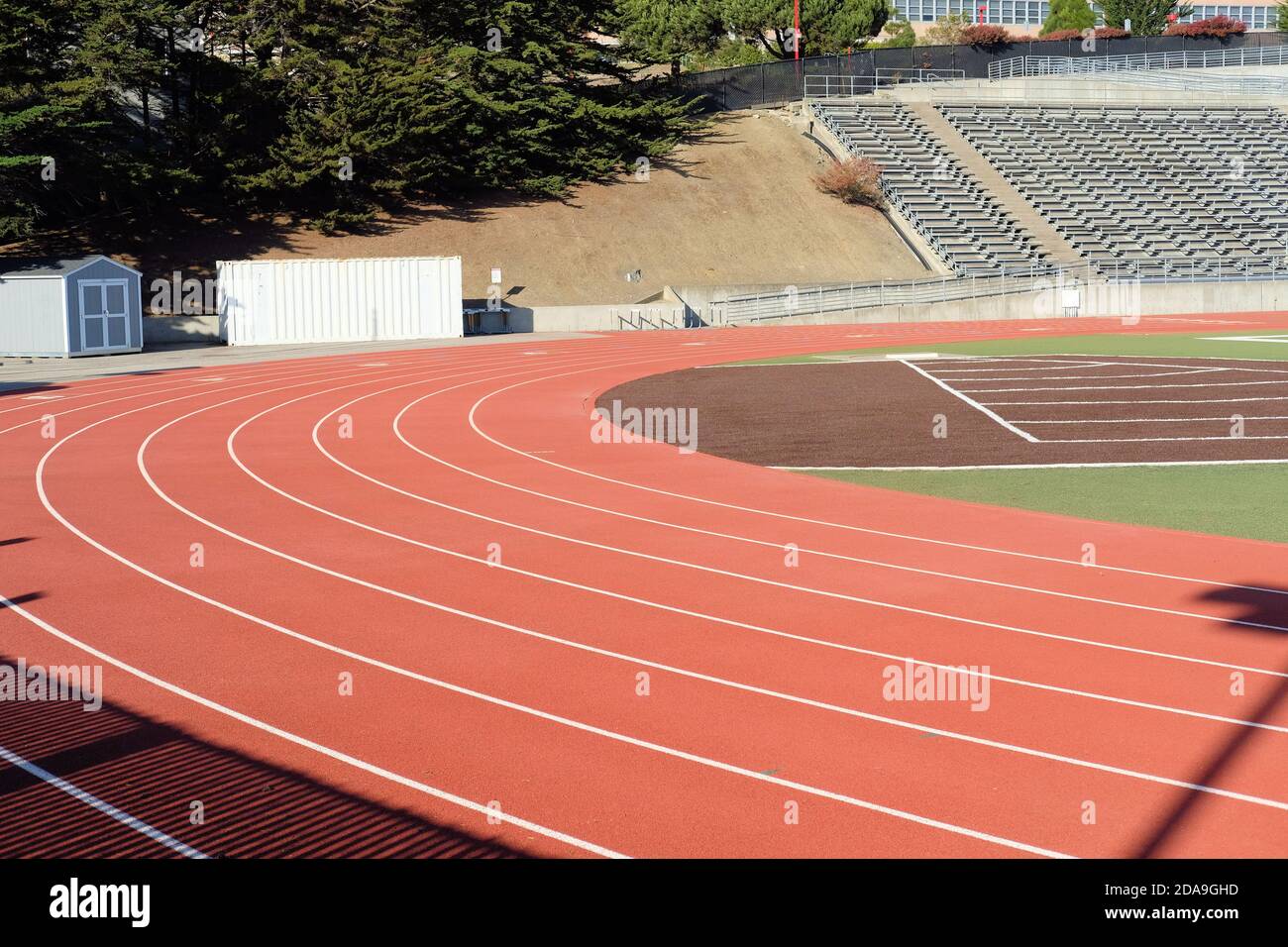 Running Track Lanes Finish High Resolution Stock Photography and Images ...