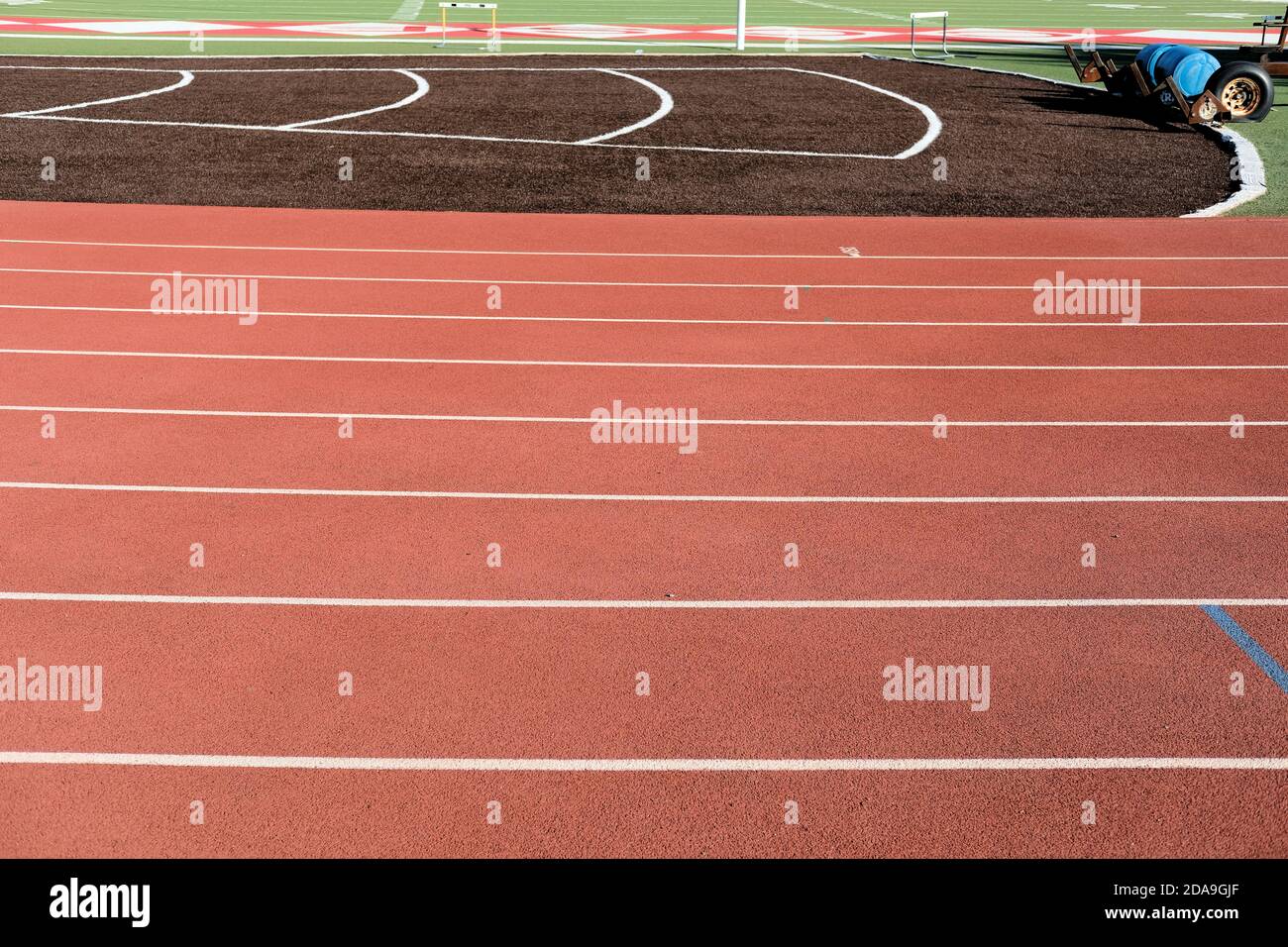 Running Track Lanes Finish High Resolution Stock Photography and Images ...