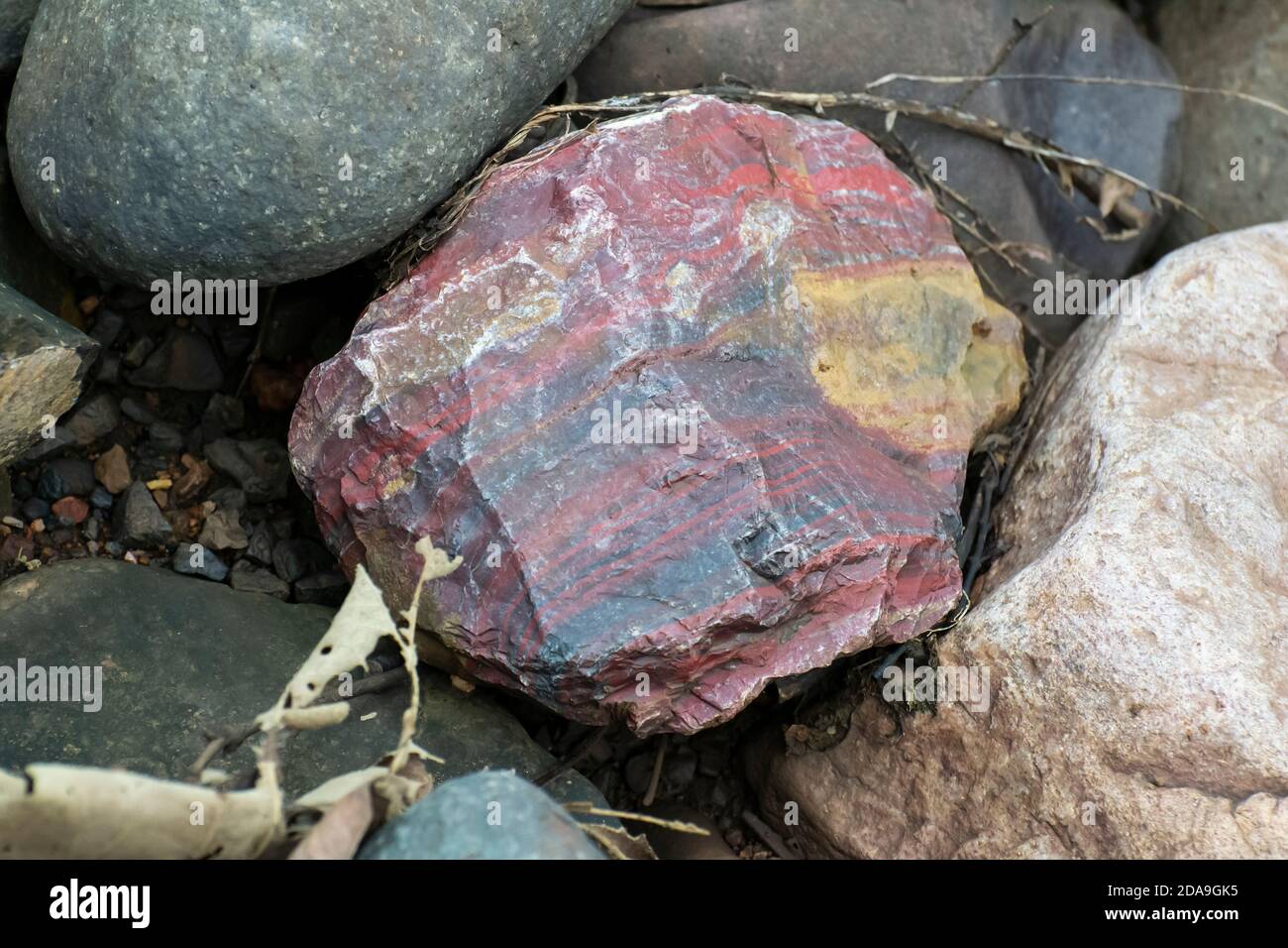 Banded hematite jasper hi-res stock photography and images - Alamy